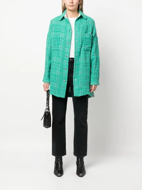 IRO PARIS Single-breasted Knitted Coat