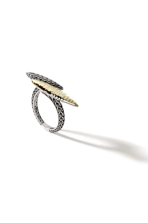 John Hardy Carved Chain Palu Ring