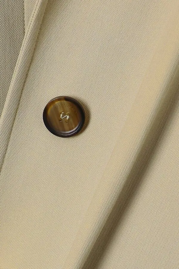 FERRAGAMO Belted Wool Trench Coat