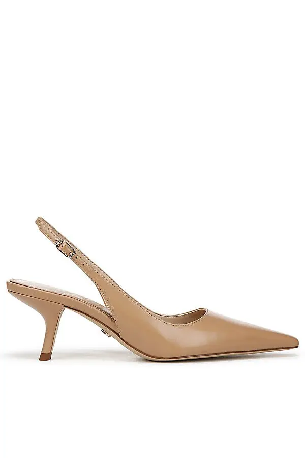 Sam Edelman Bianka Slingback Heels - Tan