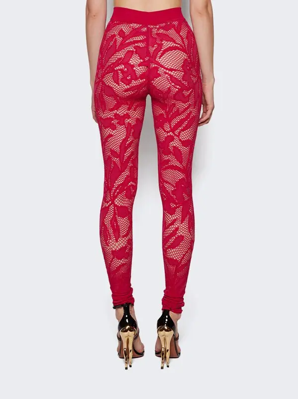 ALAÃA Lace Leggings