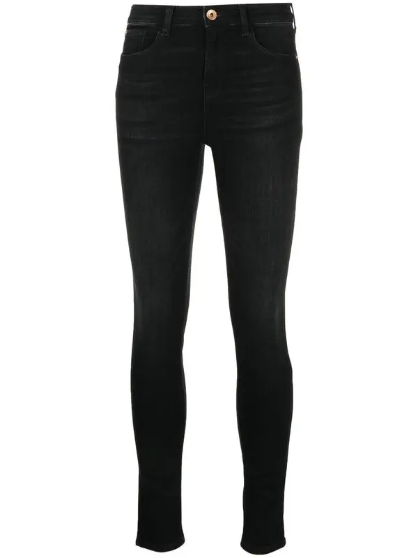 Emporio Armani Skinny-cut Jeans - Black