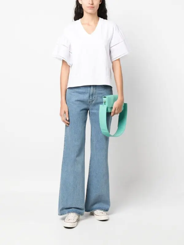 Woolrich Puff-sleeve T-shirt