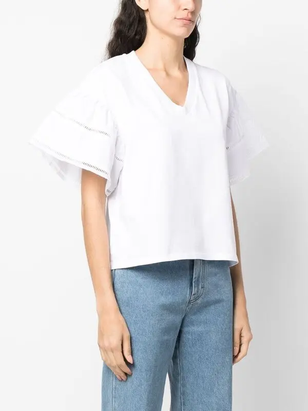 Woolrich Puff-sleeve T-shirt