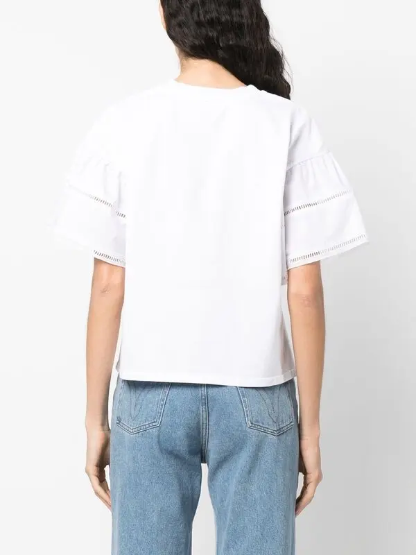 Woolrich Puff-sleeve T-shirt