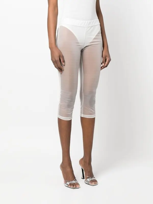 Dsquared2 Cropped Mesh Leggings