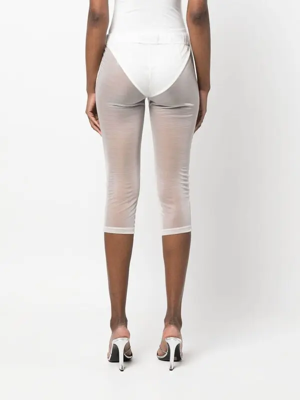 Dsquared2 Cropped Mesh Leggings