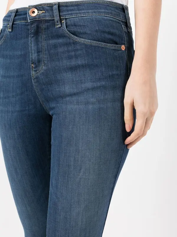 Emporio Armani Skinny-cut Jeans - Blue