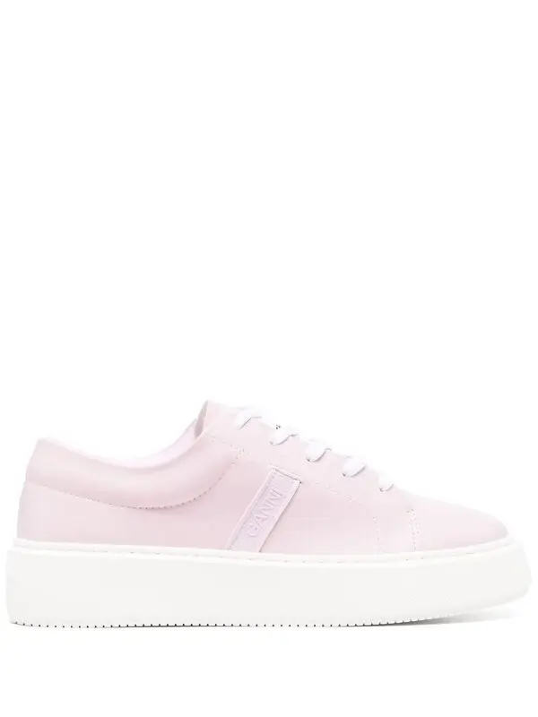 GANNI Low-top Flatform Sneakers