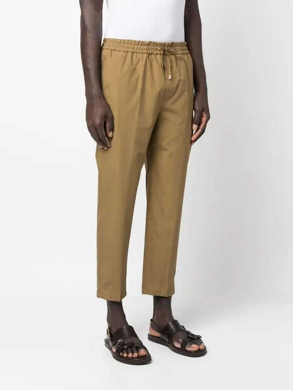 Etro Straight-leg Cropped Trousers
