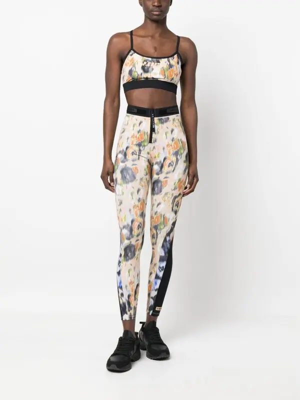 P.E Nation Graphic-print High-waisted Leggings
