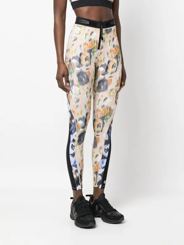 P.E Nation Graphic-print High-waisted Leggings
