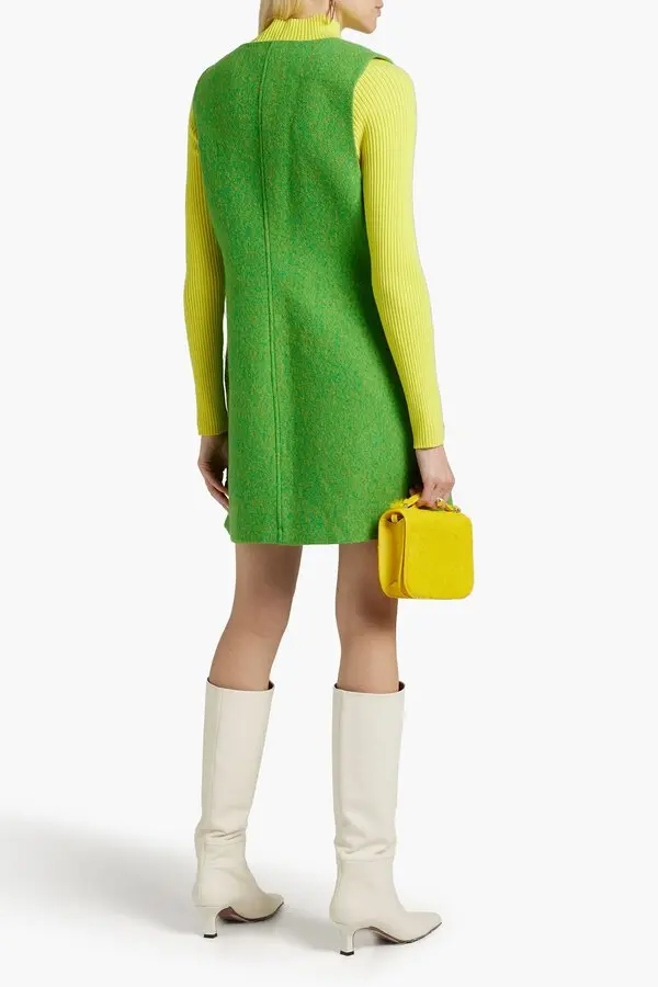 slim fit dress slacks Green Cotton-Linen Dress | Comfy, Flattering, and Shapely