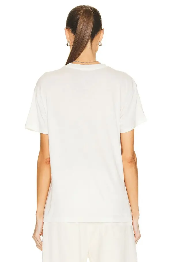 Eterne Short Sleeve Boyfriend Tee - Ivory