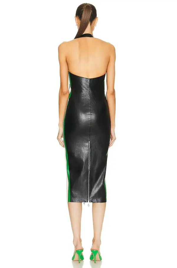 miaou leather dress MIAOU ANDAZ DRESS