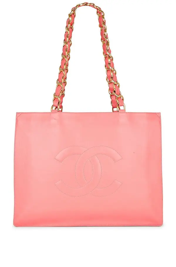 Chanel Lambskin Jumbo Timeless Shopper Tote Bag