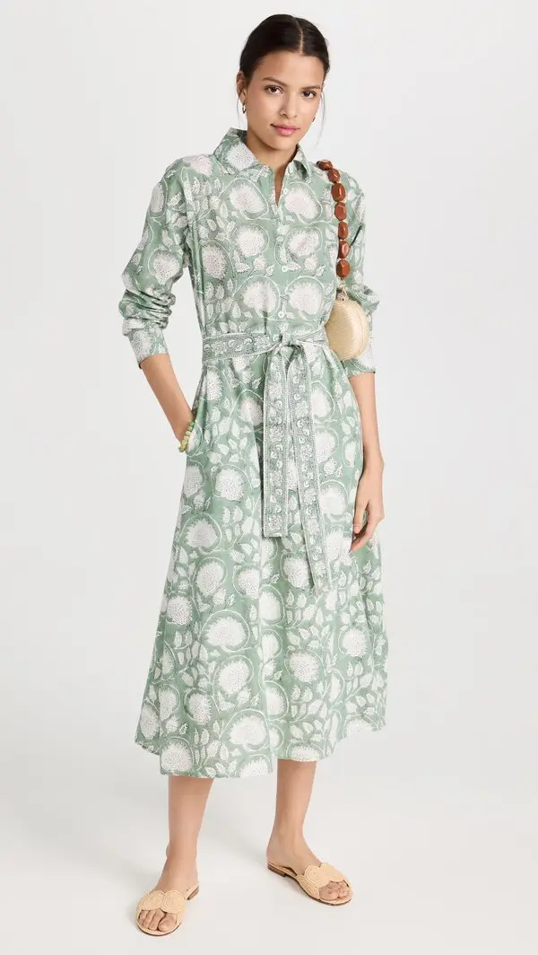 MAREA Maxi Shirt Dress