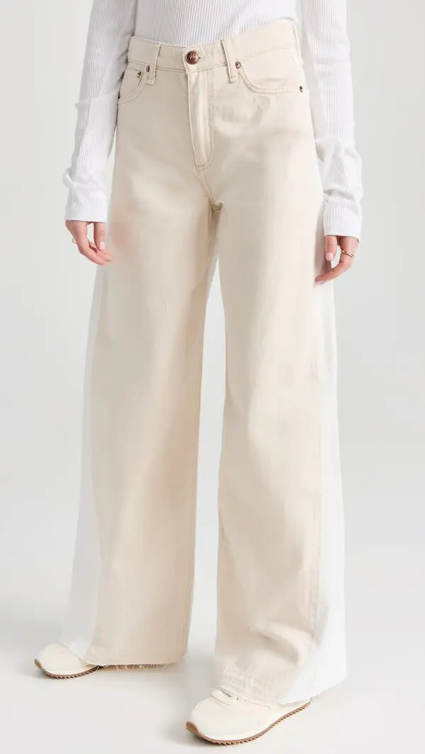 Rag & Bone Sofie Two Tone Jeans