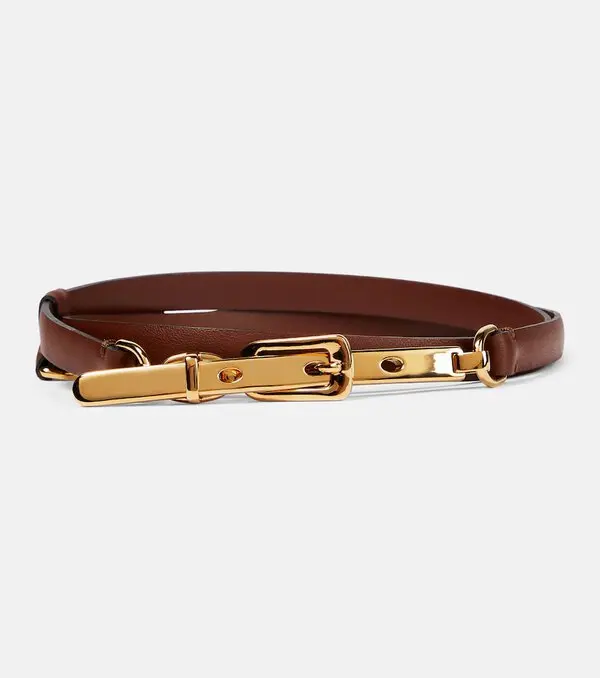 Etro Leather Belt - Brown