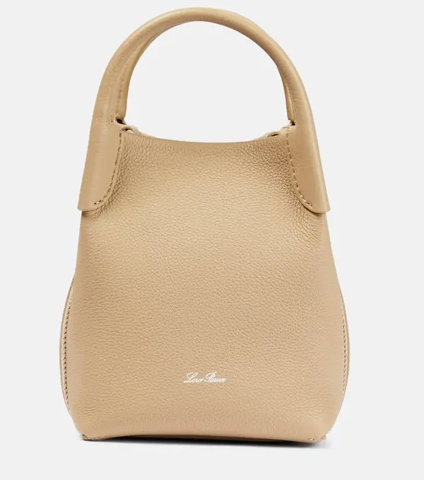 Loro Piana Bale Micro Leather Bag