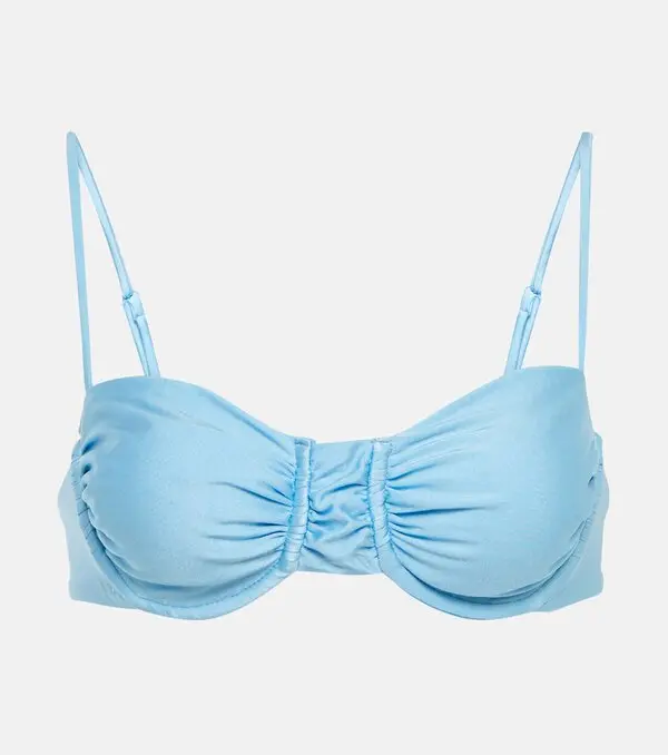 Jade Swim Mia Bikini Top - Blue