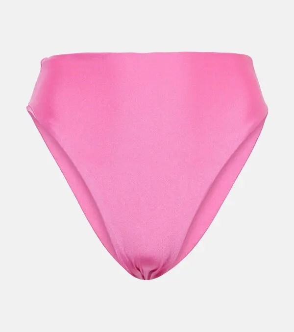 Jade Swim Incline High-rise Bikini Bottom - Pink