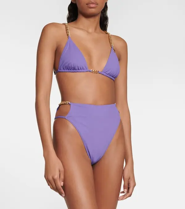 Stella McCartney Chain-trimmed Bikini Bottom