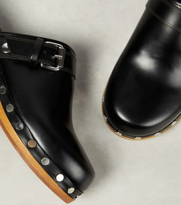 Isabel Marant Thalie Leather Clogs