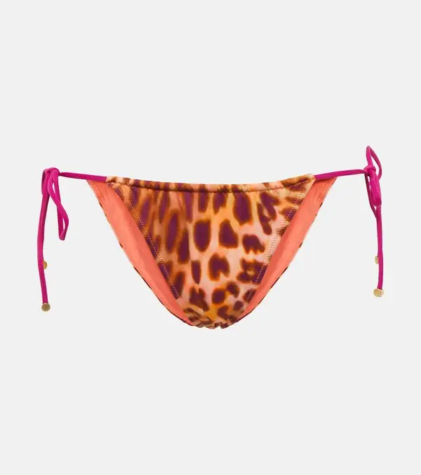 Stella McCartney Leopard-print Bikini Bottom - Multicoloured