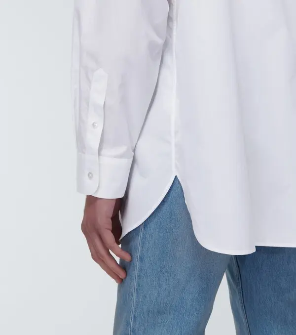 THE ROW Lukre Cotton Shirt