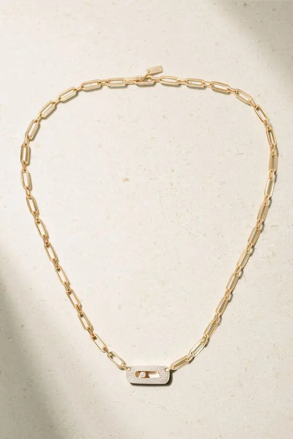 Messika My Move 18-karat Diamond Necklace