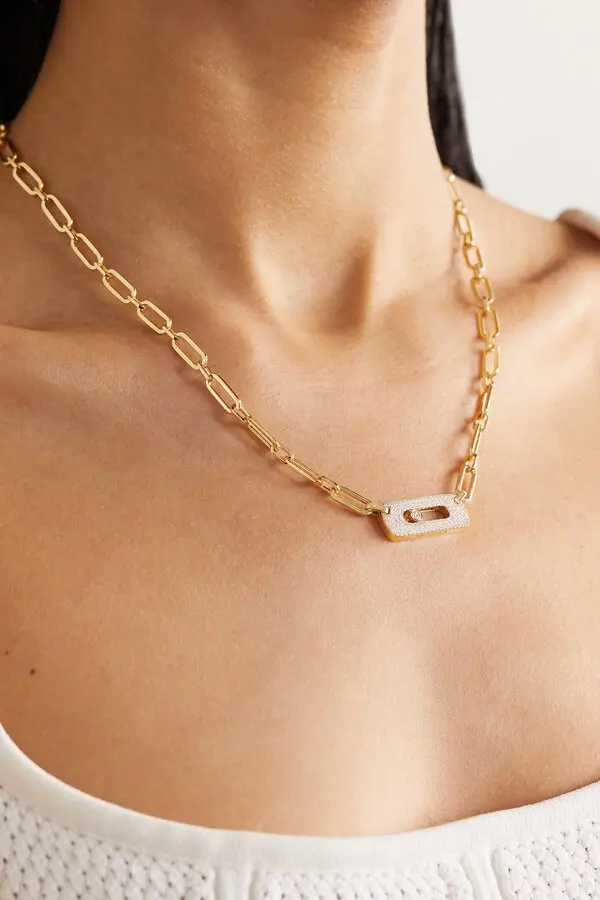 Messika My Move 18-karat Diamond Necklace
