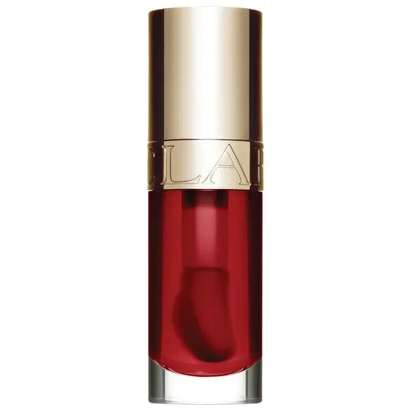 Clarins Lip Comfort Hydrating Oil - 03 Cherry - Sheer Warm Red, Ph Reactive