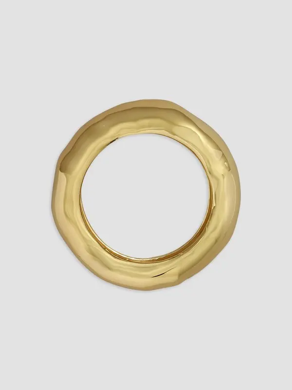 Alexis Bittar Essentials Molten 14k--plated Bangle