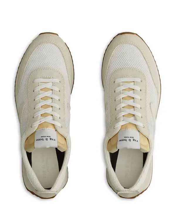 Rag & Bone Retro Mesh Low Top Sneakers - Off White