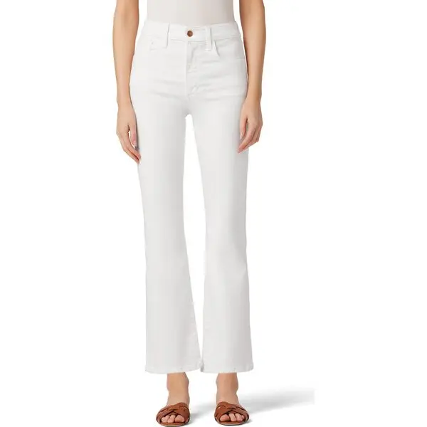 Joe's Jeans The Callie High-waist Ankle Bootcut Jeans - White