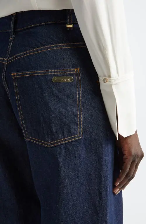 St. John Paseo Wide Leg Jeans