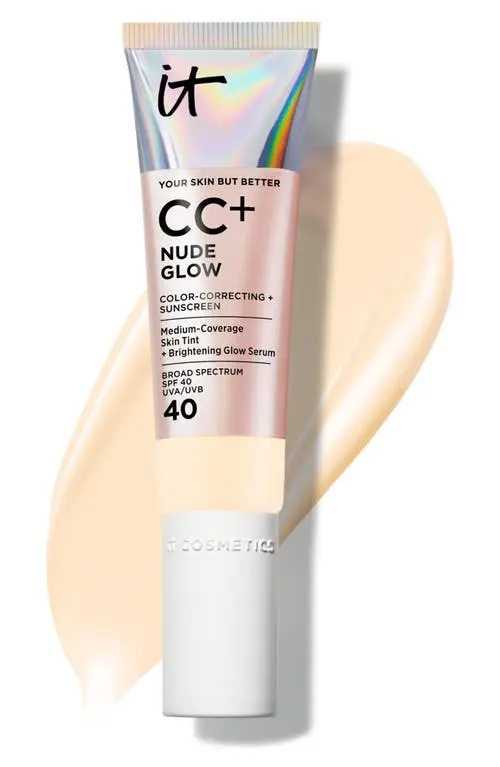 IT COSMETICS Cc+ Nude Glow Lightweight Foundation + Glow Serum Spf 40 - Fair Warm