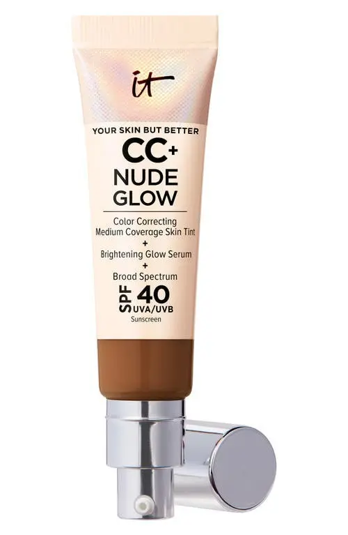 IT COSMETICS Cc+ Nude Glow Lightweight Foundation + Glow Serum Spf 40 - Neutral Rich