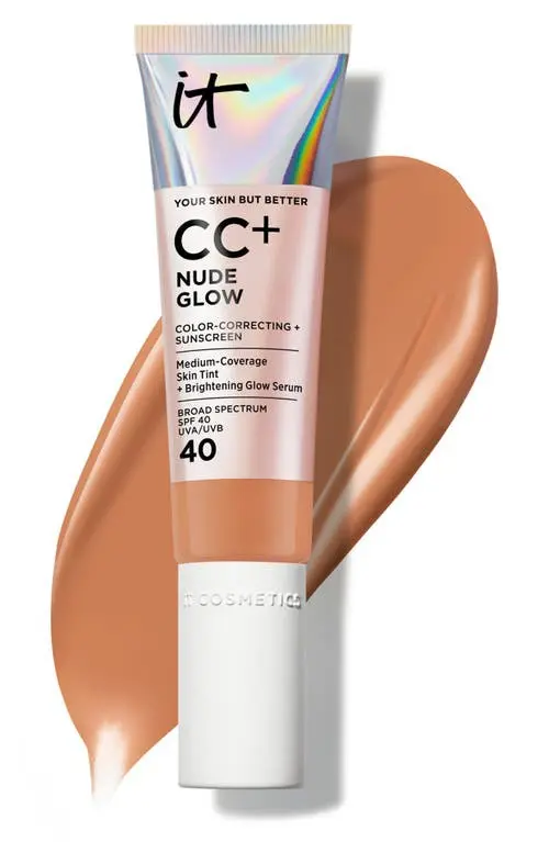 IT COSMETICS Cc+ Nude Glow Lightweight Foundation + Glow Serum Spf 40 - Rich Cool