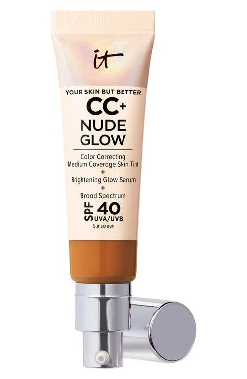 IT COSMETICS Cc+ Nude Glow Lightweight Foundation + Glow Serum Spf 40 - Rich