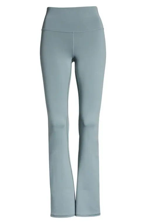 Alo Yoga Airlift Game Changer High Waist 7/8 Flare Leggings In Cosmic Grey  - 28% Off | Editorialist