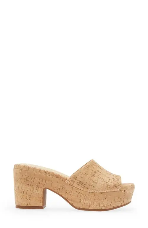 CHOCOLAT BLU Platform Sandals - Cork