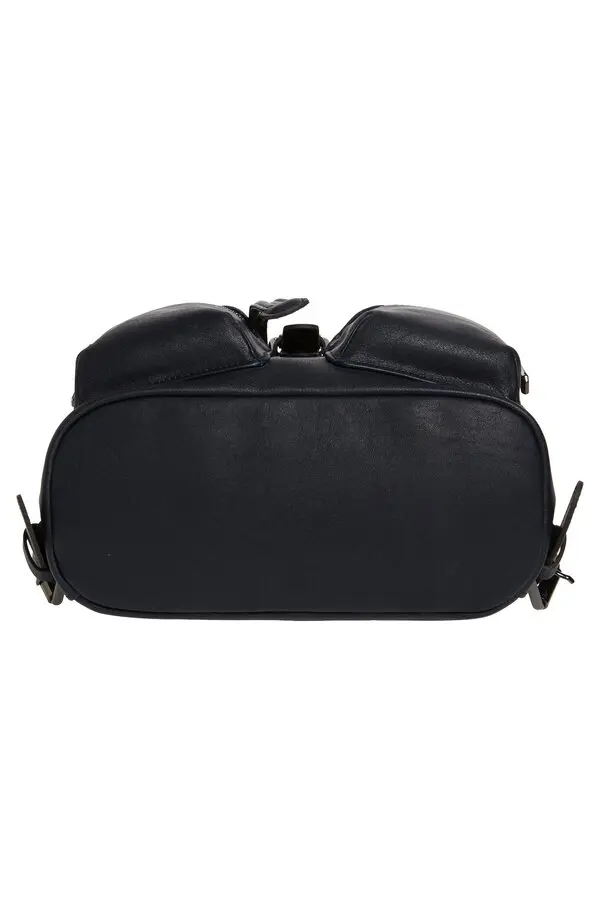 Longchamp Small 3d Leather Backpack - Midnight Blue  display picture 3