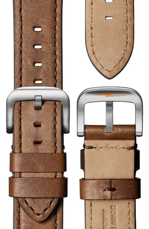 Shinola The Canfield Leather Strap Watch