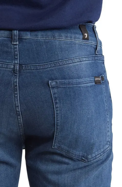 7 For All Mankind Slimmy Slim Fit Jeans - Mid Blue