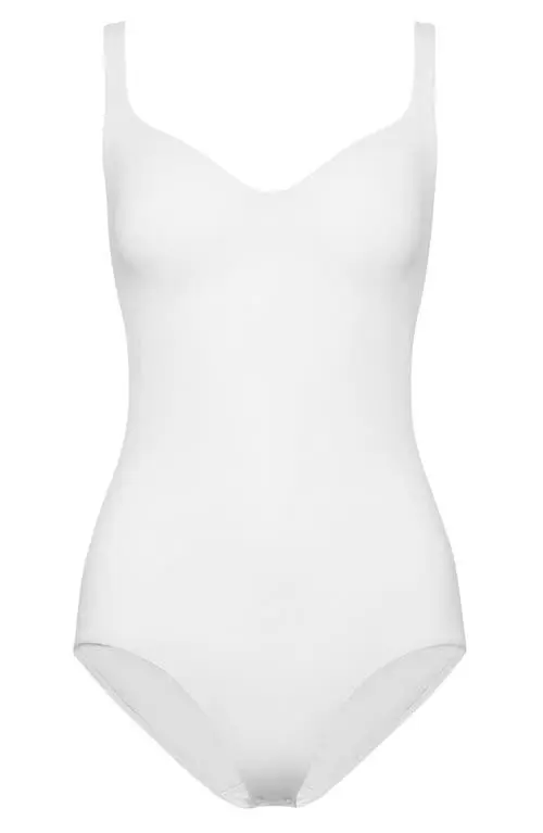 Wolford Mat De Luxe Underwire Bodysuit - White