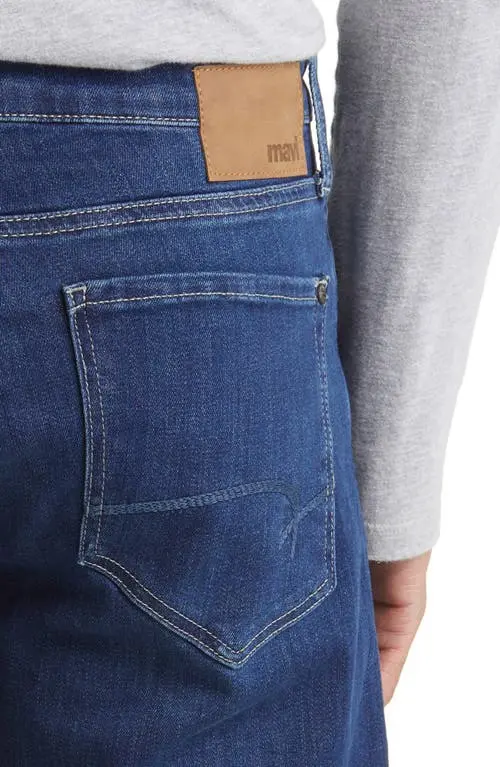 MAVI Zach Straight Leg Jeans - Mid Brushed