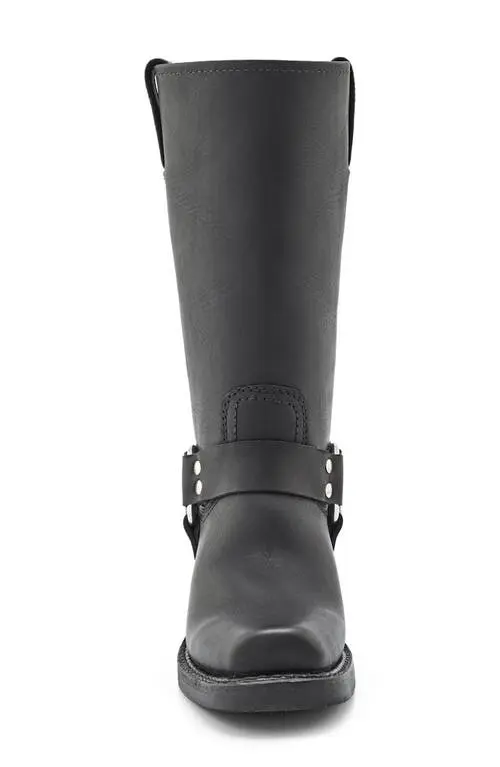 Frye Harness 12r Boots - Black Black