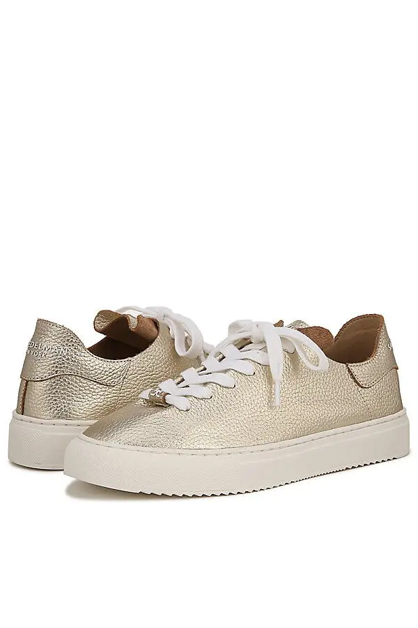 Sam Edelman Poppy Sneakers - Gold